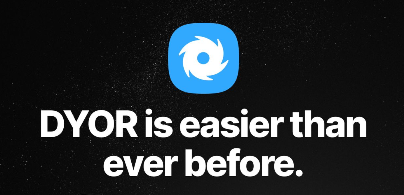 DYOR? Now it’s simple. A new product from FCK.team | DYOR Blog