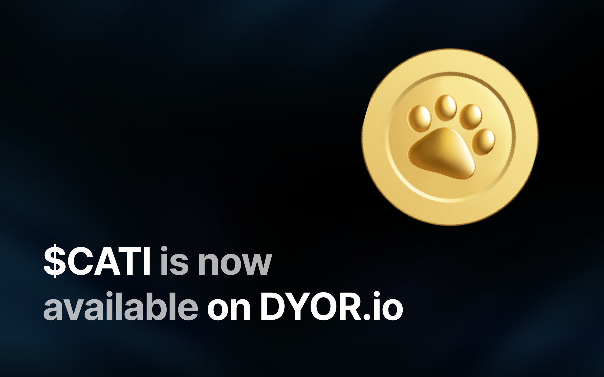 $CATI Token Launch: Tokenomics, Price, Market Cap