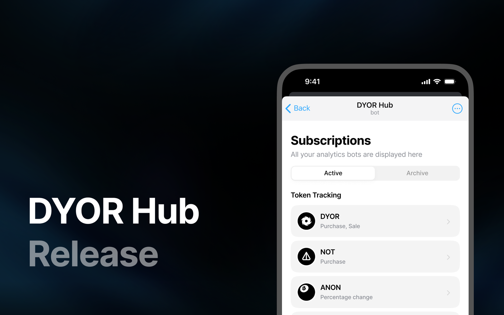 DYOR Hub: Your New Assistant in the World of TON Tokens