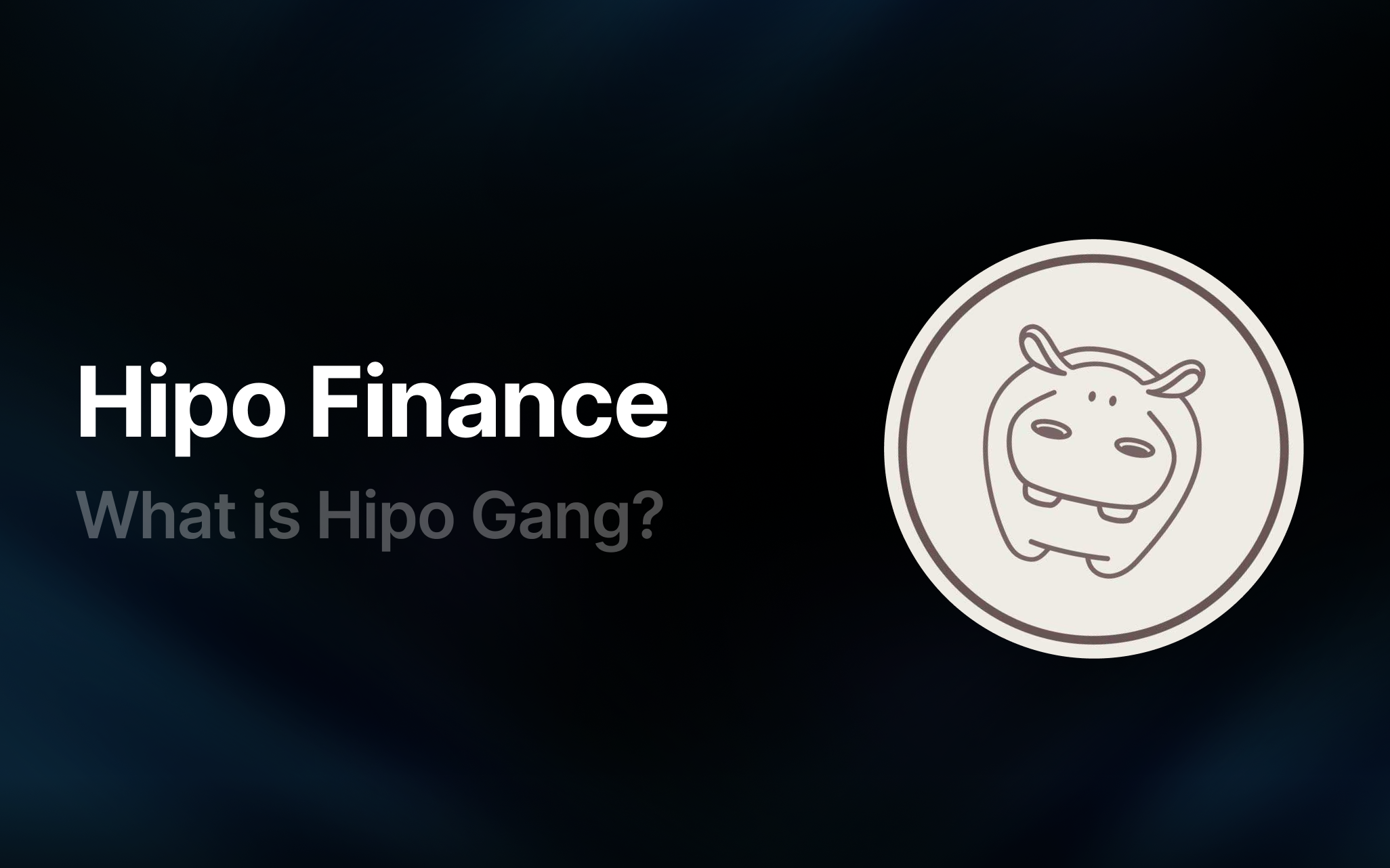 Hipo TON Project: HPO Token, Hipo Gang Game, and Other Details