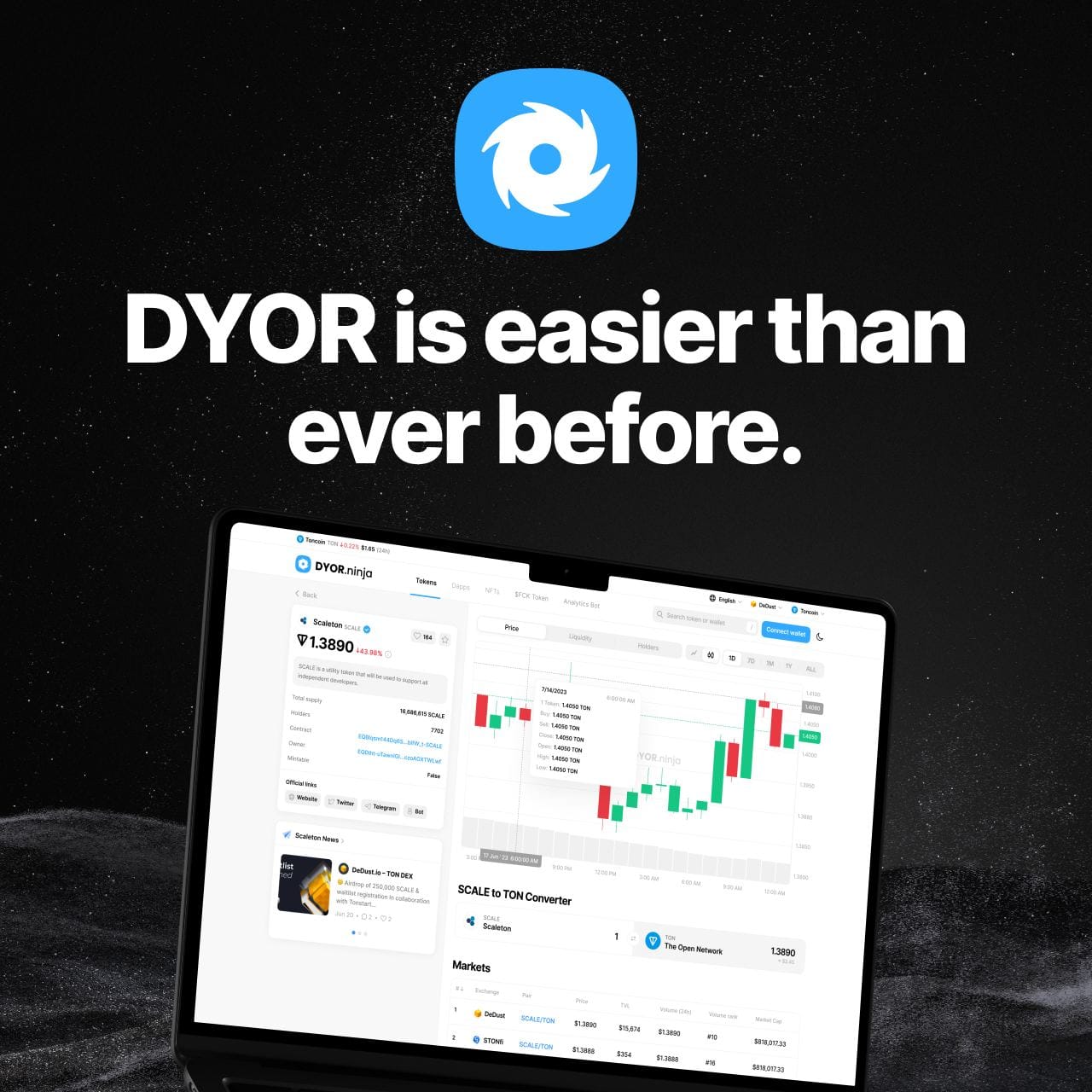 DYOR? Теперь это просто. Новый продукт от FCK.team | DYOR Блог